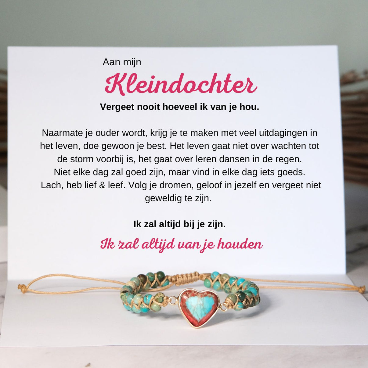 Aan mijn kleindochter - Vergeet nooit hoeveel ik van je hou. – Amelia ...